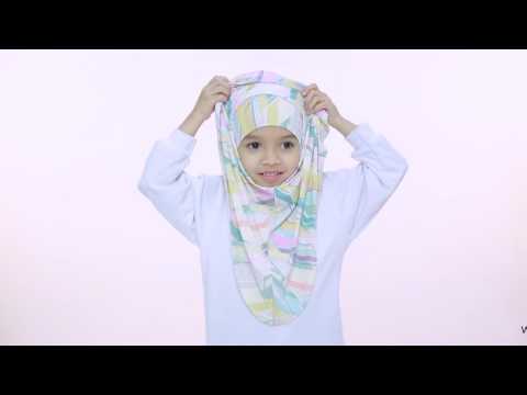 Kids Hijab Tutorial by Aira Kamilia MY Kids Hijab