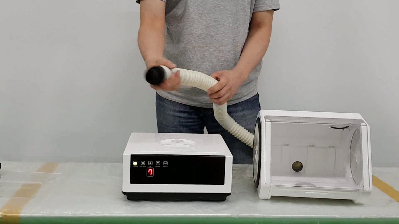 mini portable dust collector - YouTube