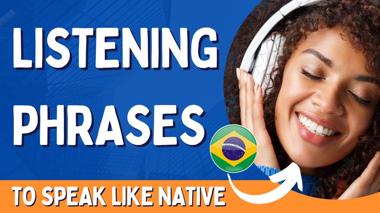 Listening Brazilian Lessons for Beginners #038 - YouTube
