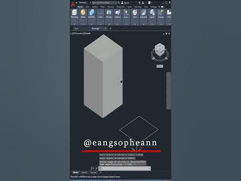 AutoCAD 3D, 3D Modeling, command extrude with Mode #shorts - YouTube