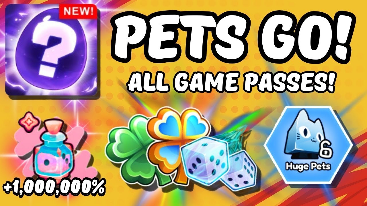 Can We Hatch A HUGE PET with ALL GAME PASSES? [Pets GO (RNG)] - YouTube