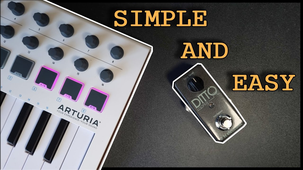 My Minimalistic Live Looping Setup - YouTube