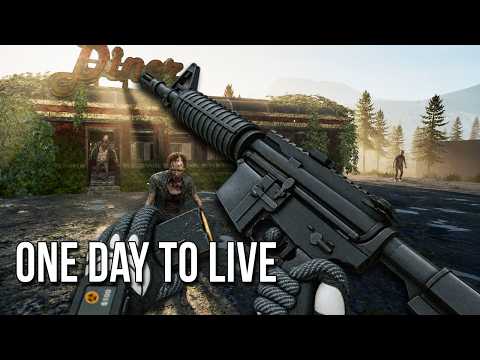 One Day To Live | Can We Survive 24 Hours Surrounded By Zombies... While Infected?