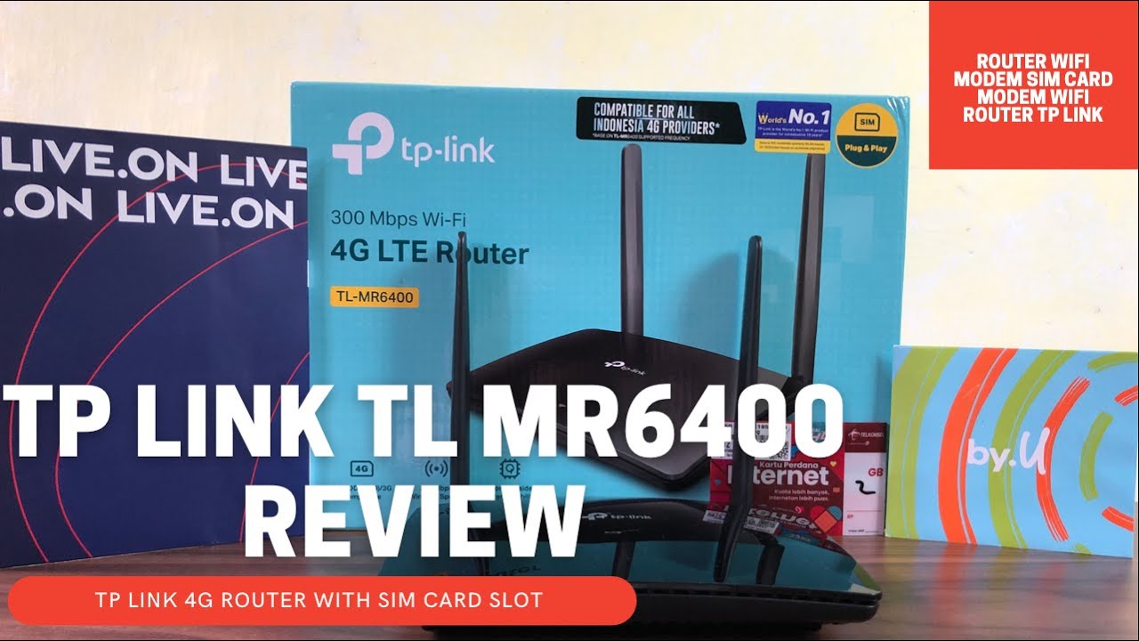 [TP LINK TL MR6400 REVIEW] Router Sim Card-Modem Sim Card 4G-TP LINK ...