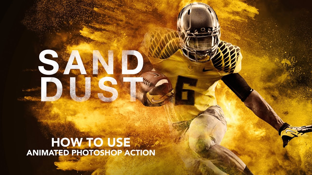 How to use - Animated Sand Dust Explosion - YouTube