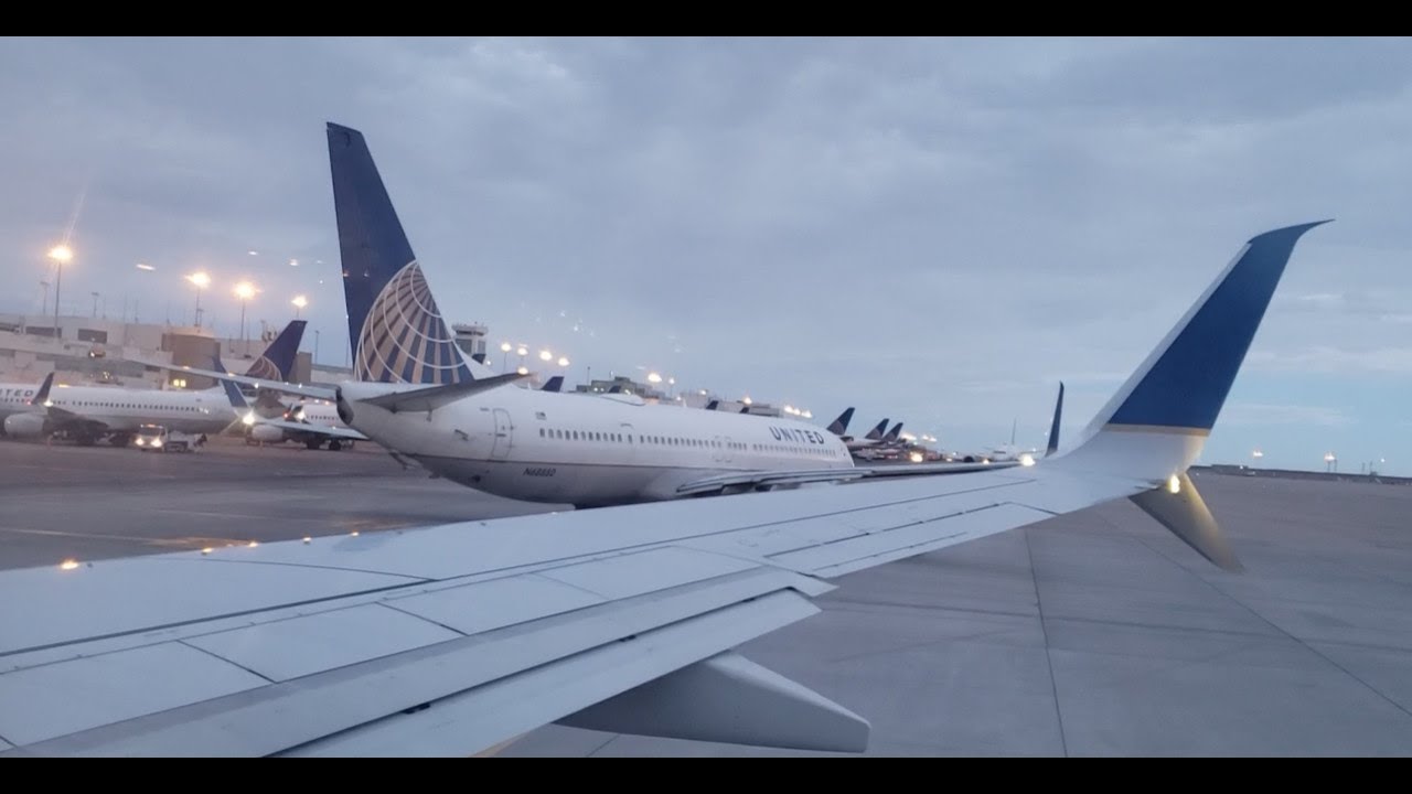Capturing the Skies: A Spectacular Scene with Four United Flights in ...