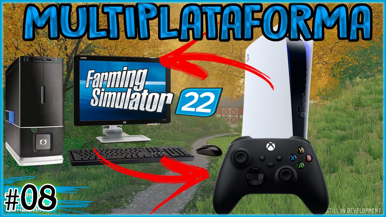 Consoles e PC Juntos? Farming Simulator 22 - YouTube