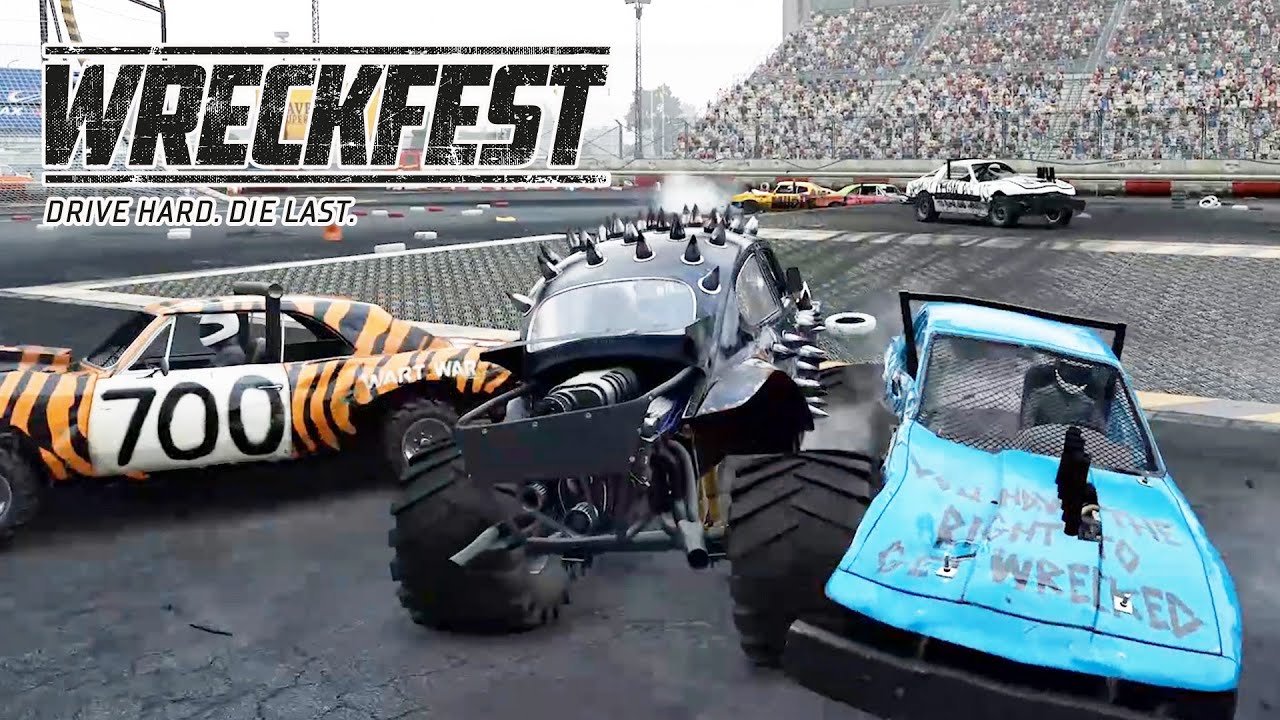 Adman Stadium BUGZILLA Bigger Crashes Death match Derby! Wreckfest ...