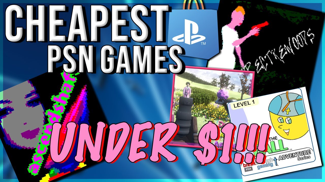 Games for under $1: The CHEAPEST Games on the PlayStation Network - YouTube