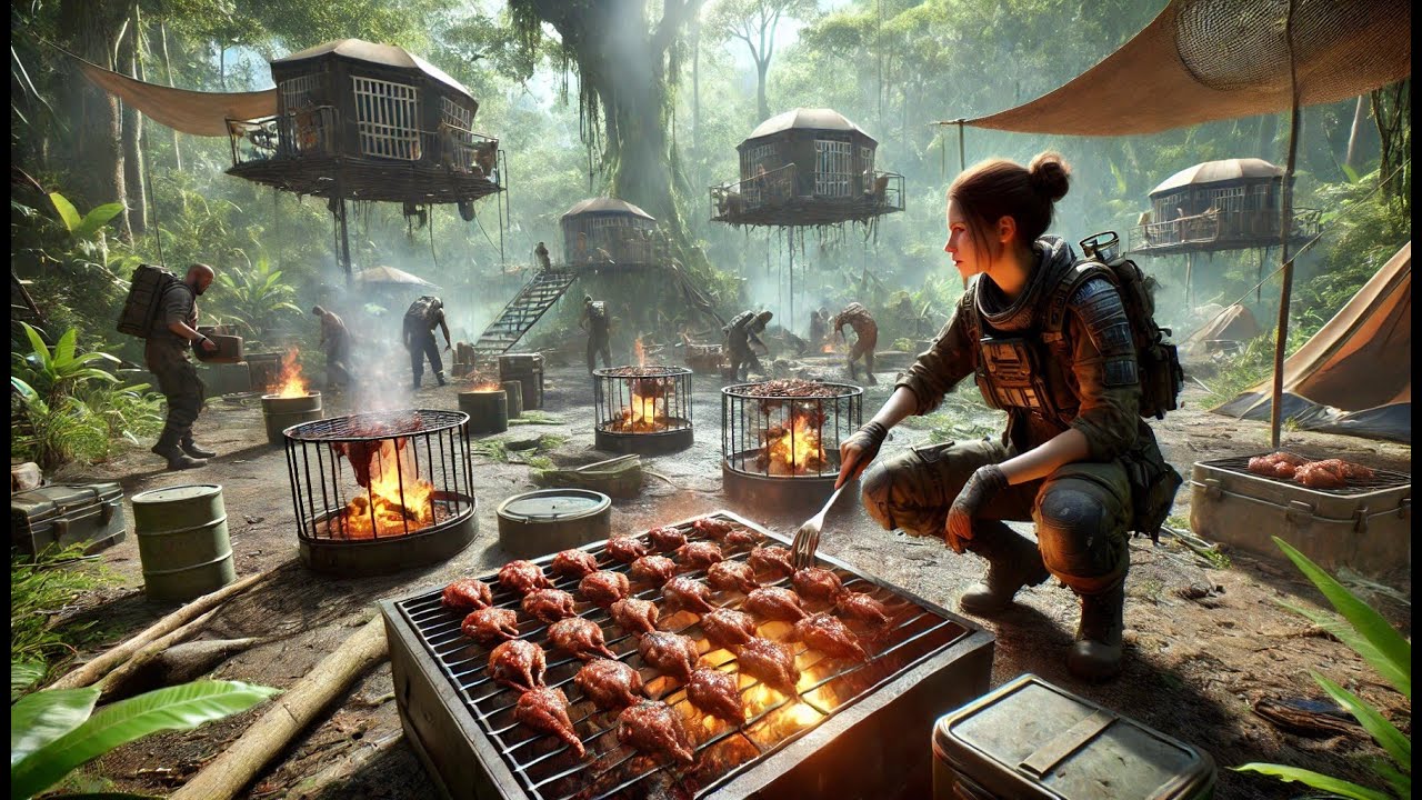 The Planet Had Zero Food — The Human Built Traps, Smoked Meat, and Kept ...