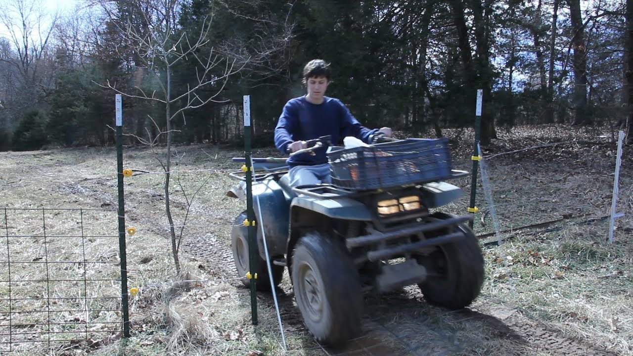 Building a Drive-Over ATV Gate - YouTube