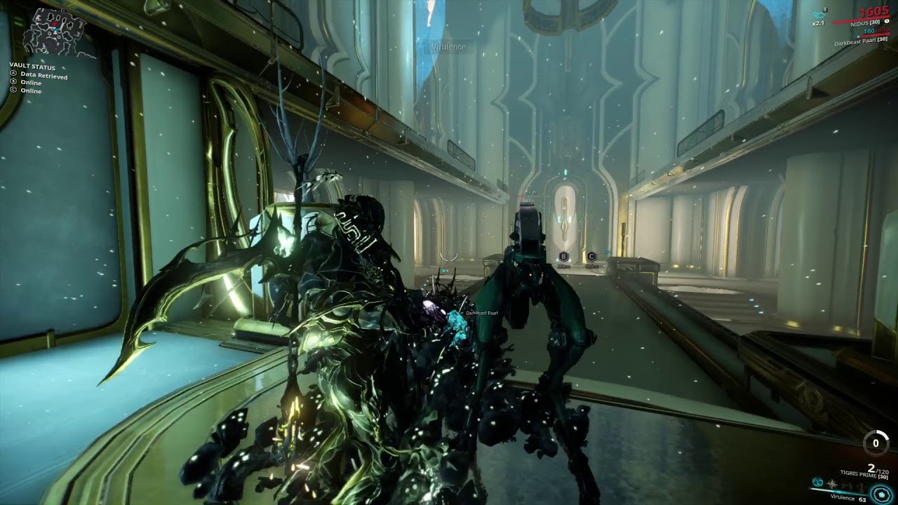 Warframe - Pavlov, Lua Spy Mission (+ Endurance Puzzle) - YouTube