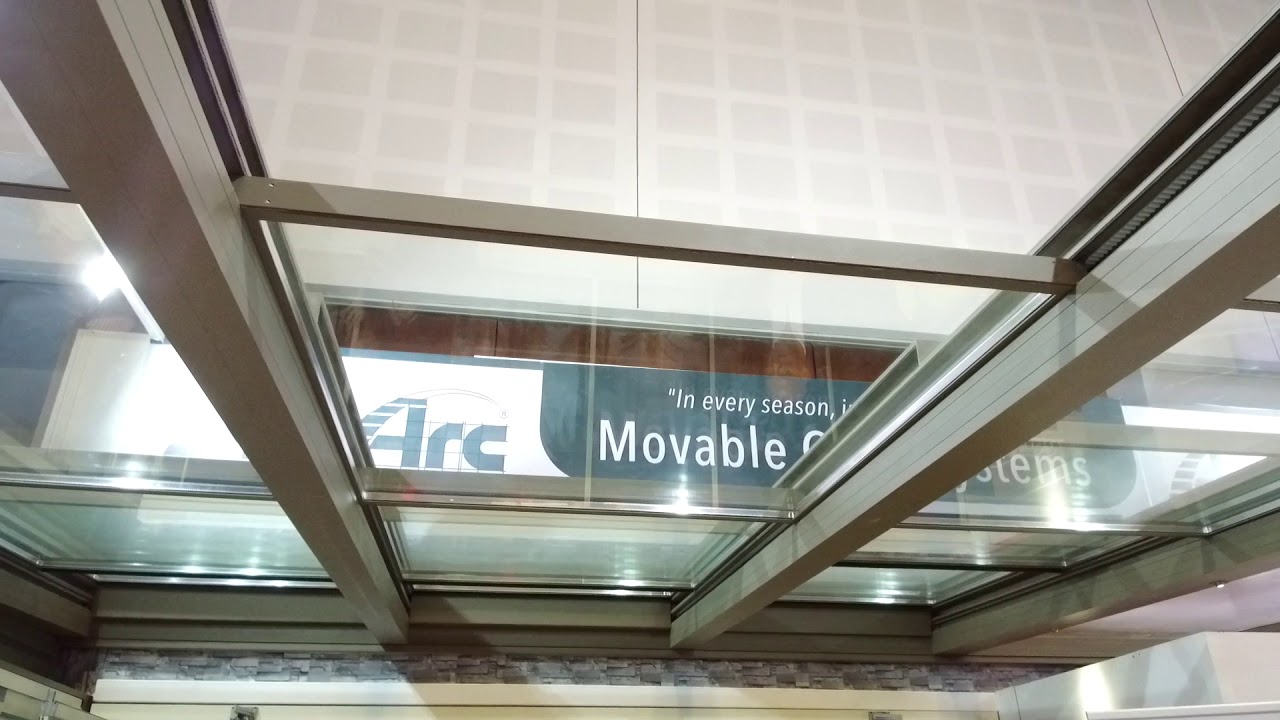 SLIRO – Automatic Sliding Roof System at Gulf Glass Exhibition - YouTube