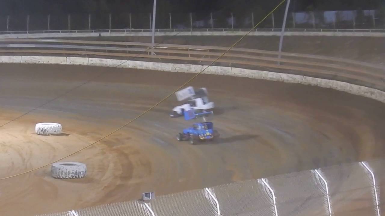 Texas Wing Modified Heat #1 - Lonestar Speedway 7-23-16 - YouTube