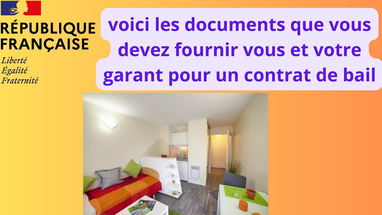 Campus France les documents nécessaires pour un contrat de bail ...