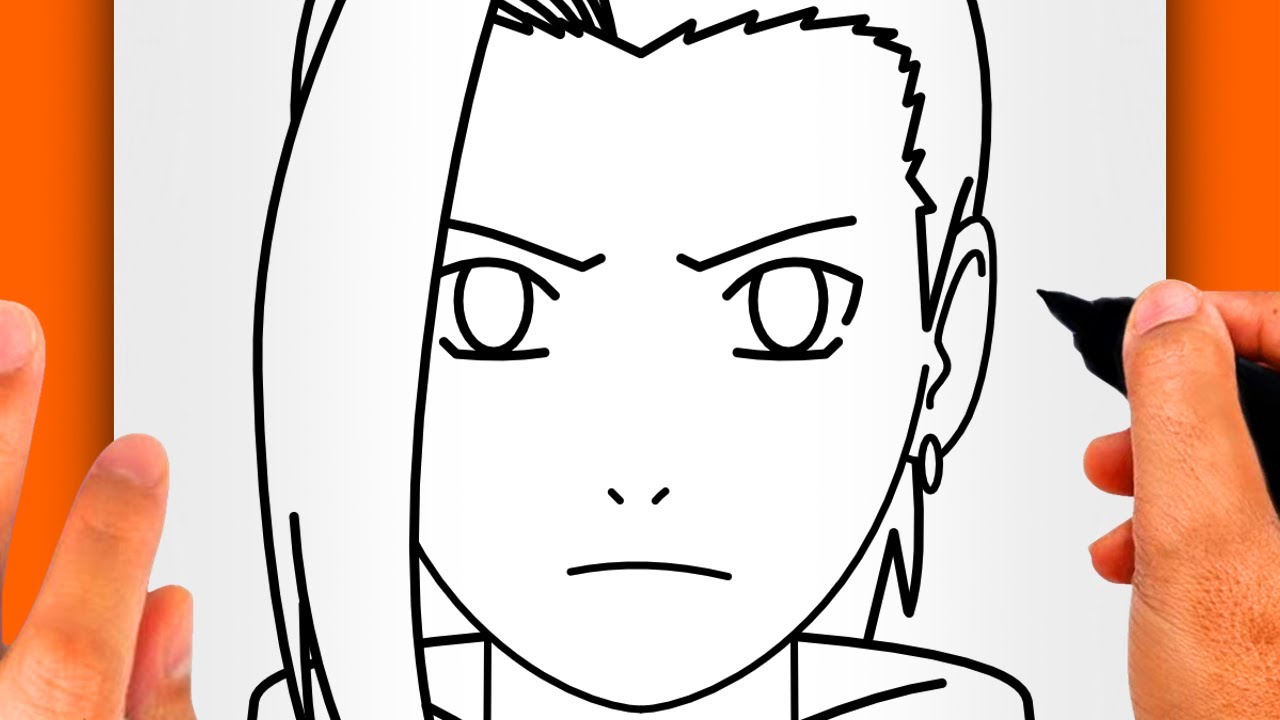 HOW TO DRAW INO (EASY INO DRAWING) - YouTube