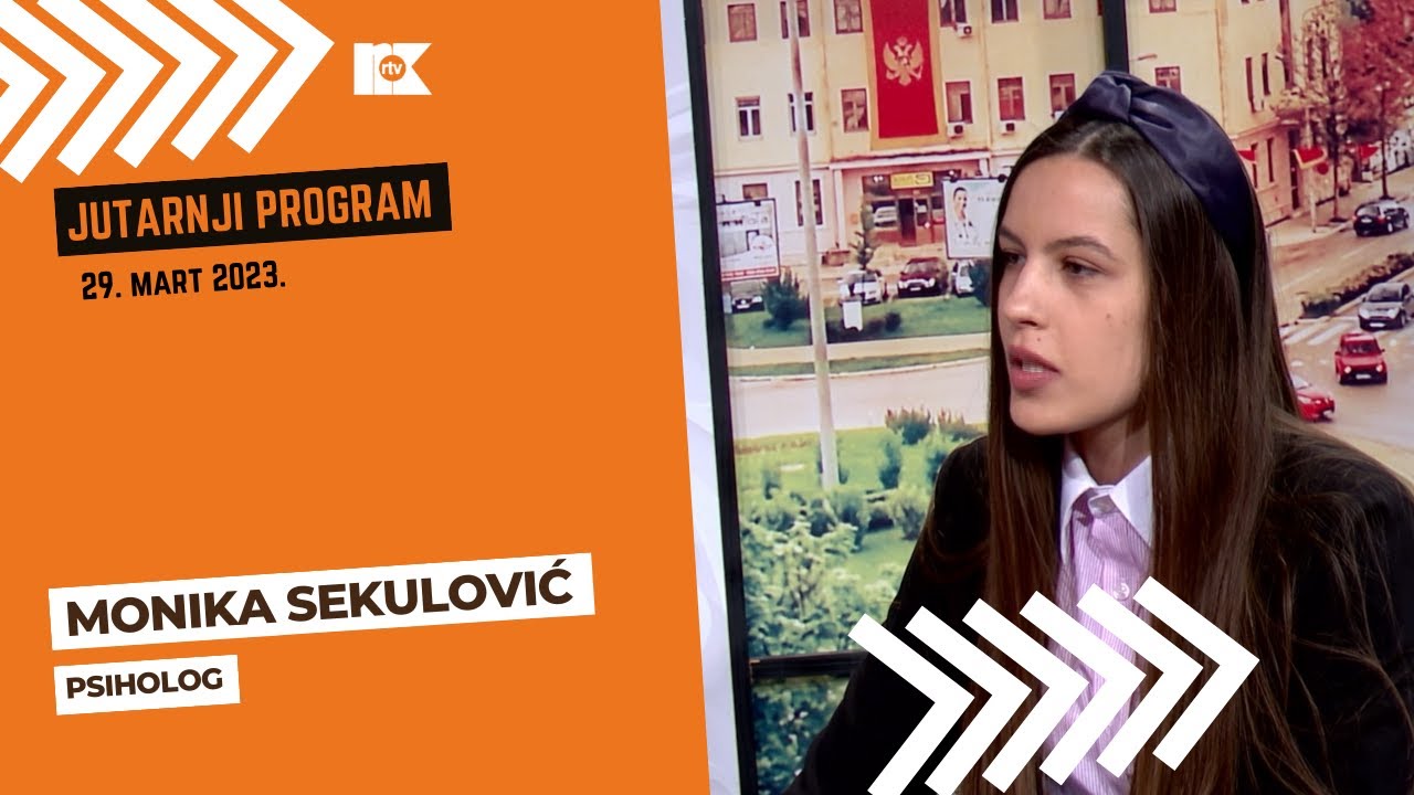 Jutarnji program 29. 3. 2023. - Monika Sekulović, psiholog - YouTube