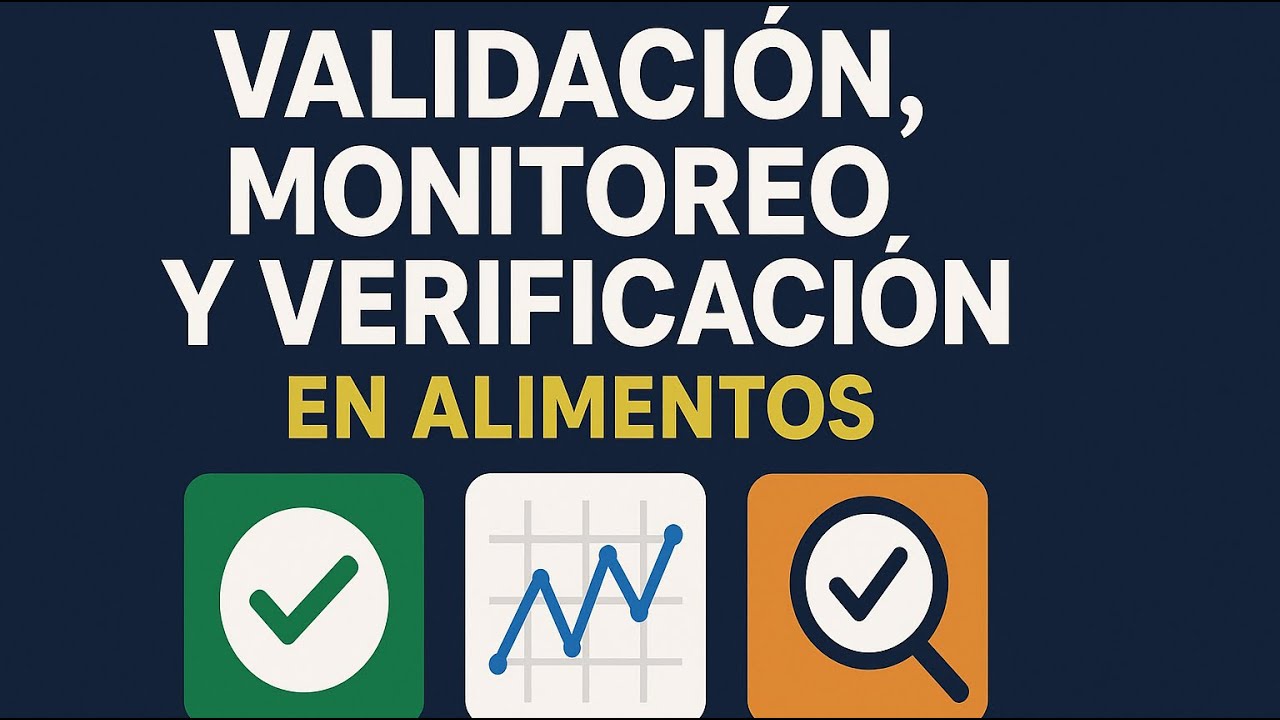 Validación, Monitoreo y Verificación. 3 pasos claves para la inocuidad ...