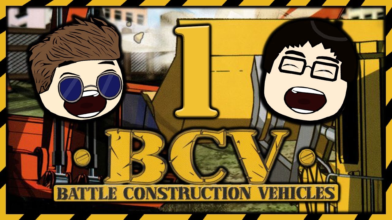 Battle Construction Vehicles Part 1 | You Bumbler - YouTube
