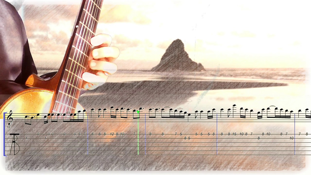 Lezioni di piano, colonna sonora GUITAR TAB - YouTube