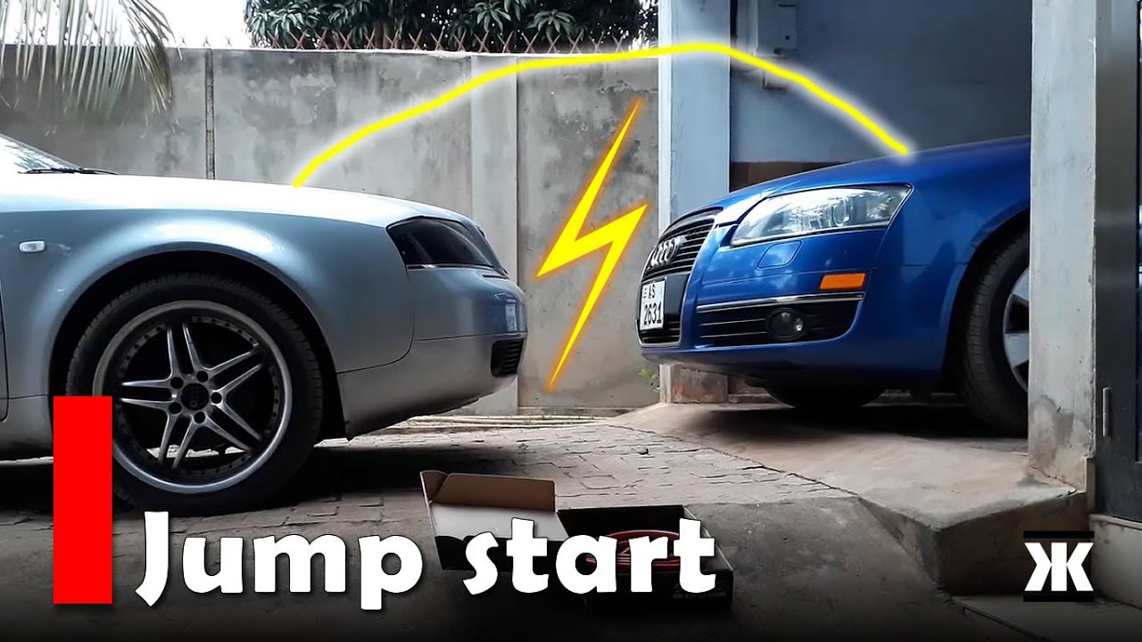 Audi A6 3.2 - Jump Start - YouTube
