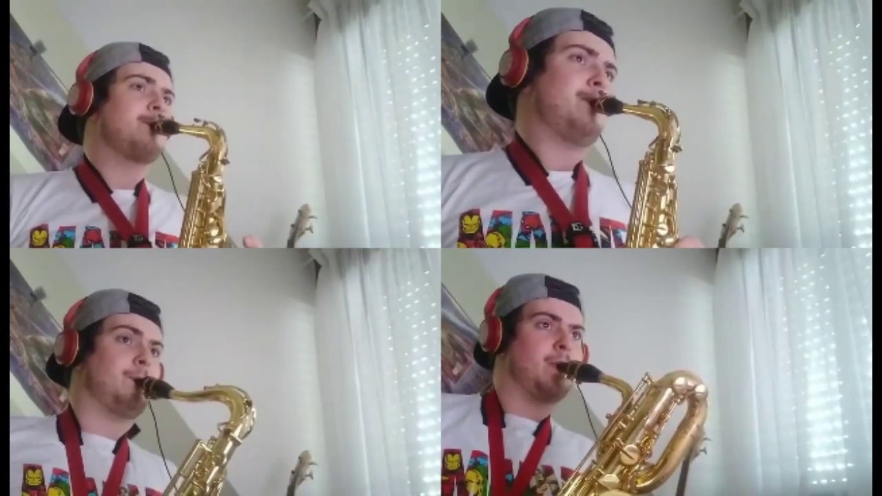 Avengers Theme - Saxophone Multi-track - YouTube