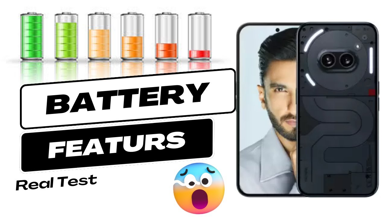 Nothing Phone 2a Best battery Features | Real Test #nothingphone2a ...
