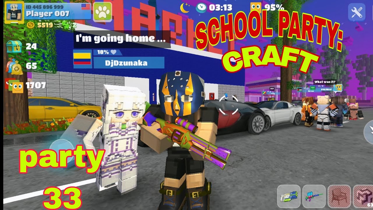 MINECRAFT SCHOOL PARTY CRAFT NEW UPDATE PARTY-33 - YouTube