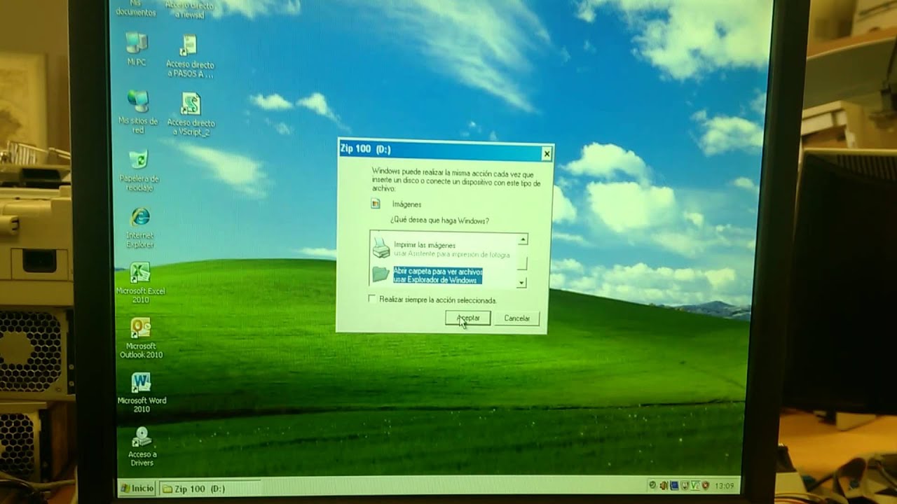 Working Iomega zip drive - YouTube