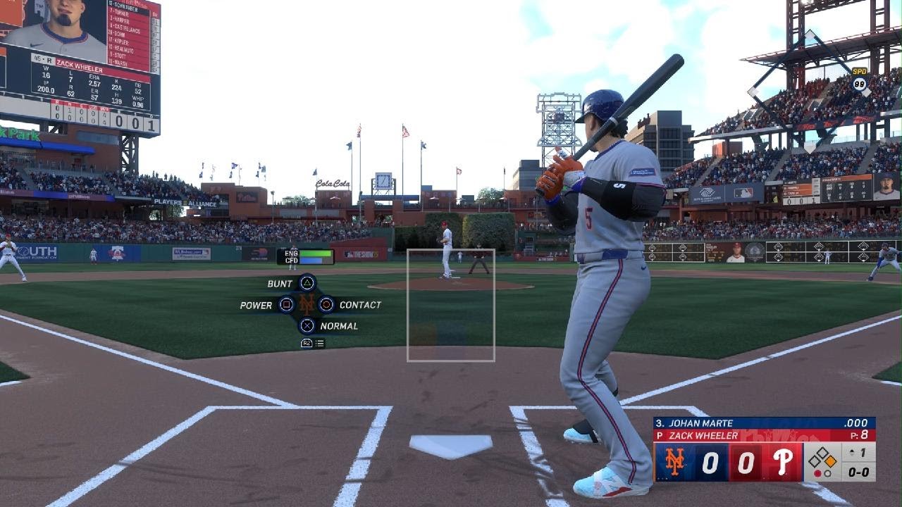 MLB THE SHOW GAMEPLAY/ NYM VS PHI - YouTube