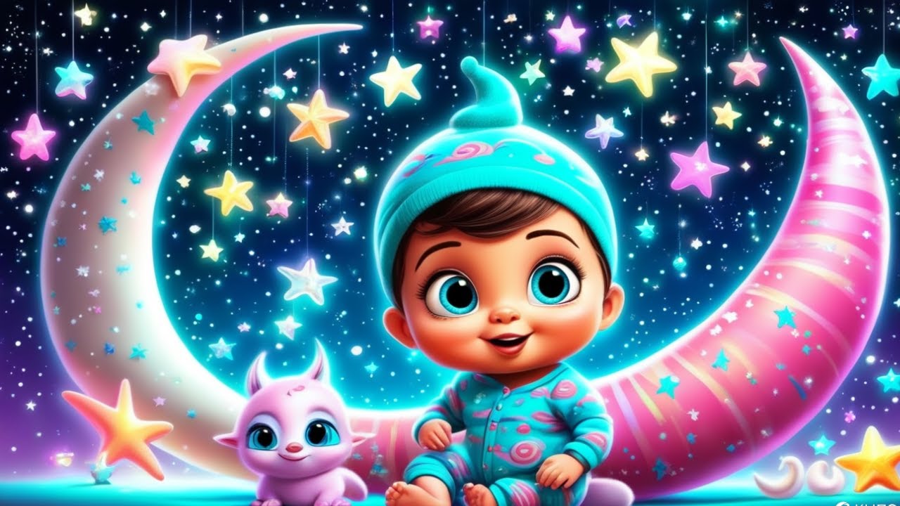 Twinkle Twinkle Colorful Stars | Animals Sounds Song for Kids |Nursery ...