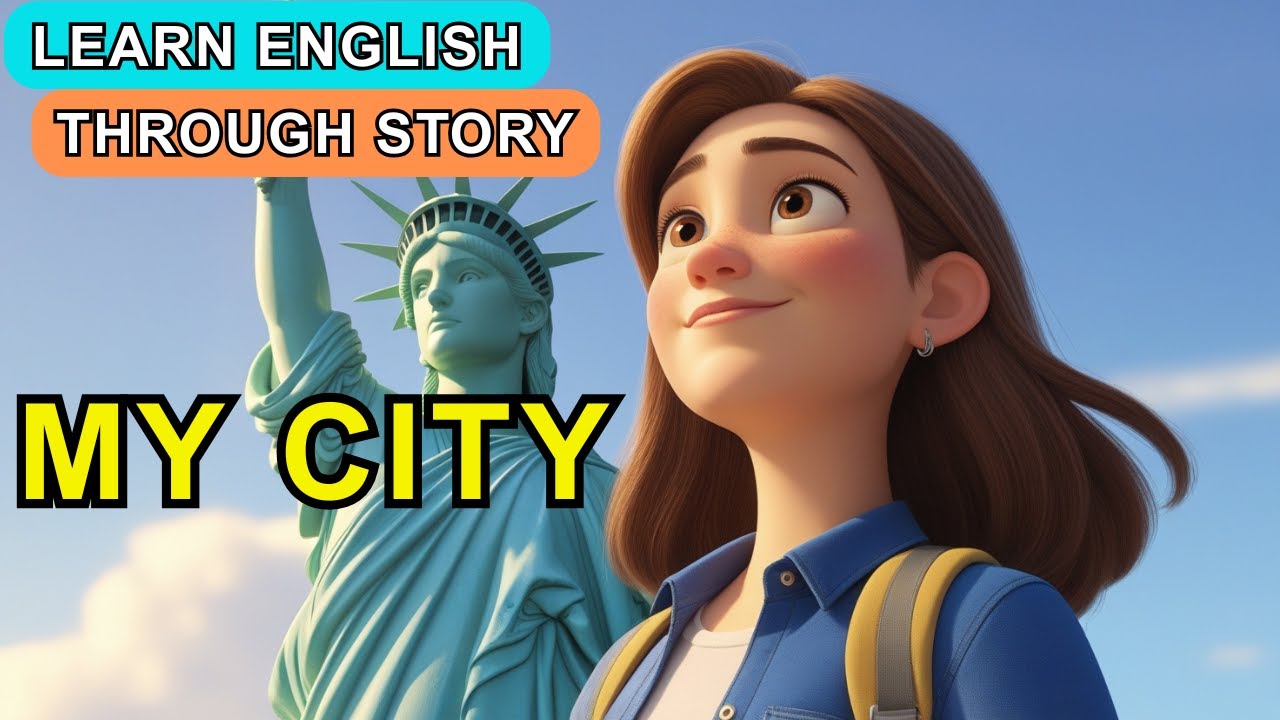 My City | Learn English Through Story Level 1 | Improve Vocabulary ...