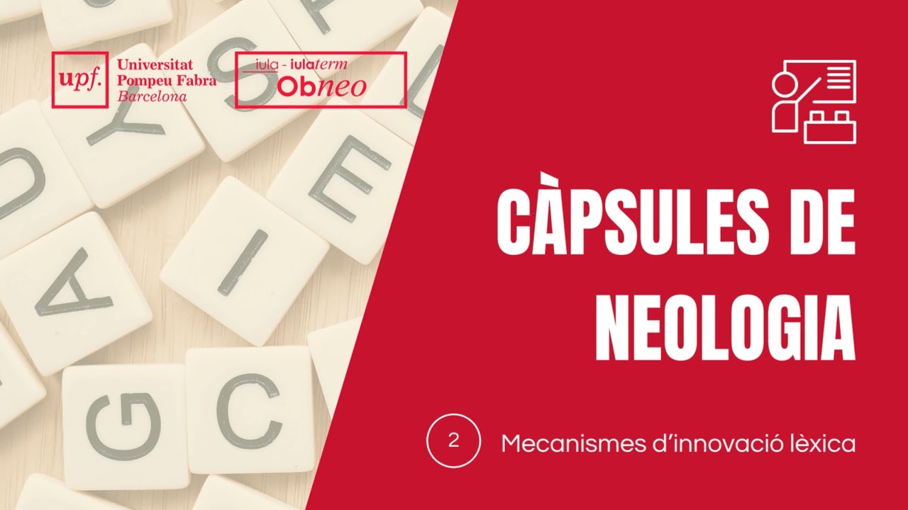 Càpsula de neologia 2: Mecanismes d'innovació lèxica - YouTube
