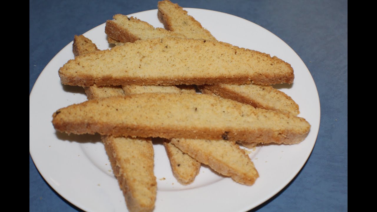 Home Made Vanilla biscotti ( Soft & caky) - YouTube
