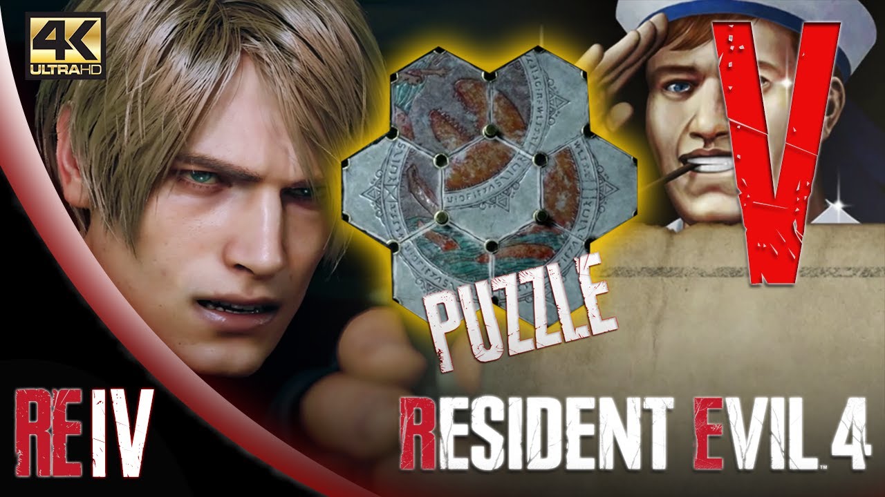 [#5] Il PUZZLE del Lago e il POLIGONO RESIDENT EVIL 4 (PC - 4K ULTRA ...
