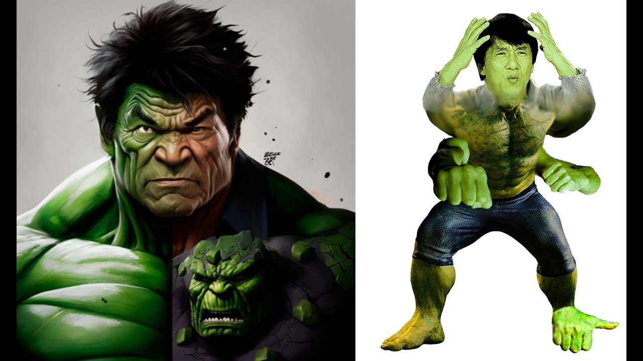 #jackiechan + #hulk = Ninjahulk - YouTube