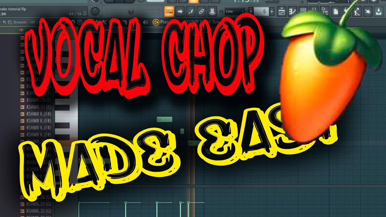 vocal chop made easy||fl studio tutorial||free sample pack - YouTube