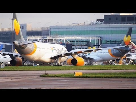 Last ATC Thomas Cook landing clearance at Manchester Airport | 23/09 ...