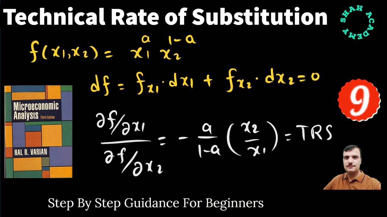 Technical Rate of Substitution of the Cobb-Douglas Production function ...