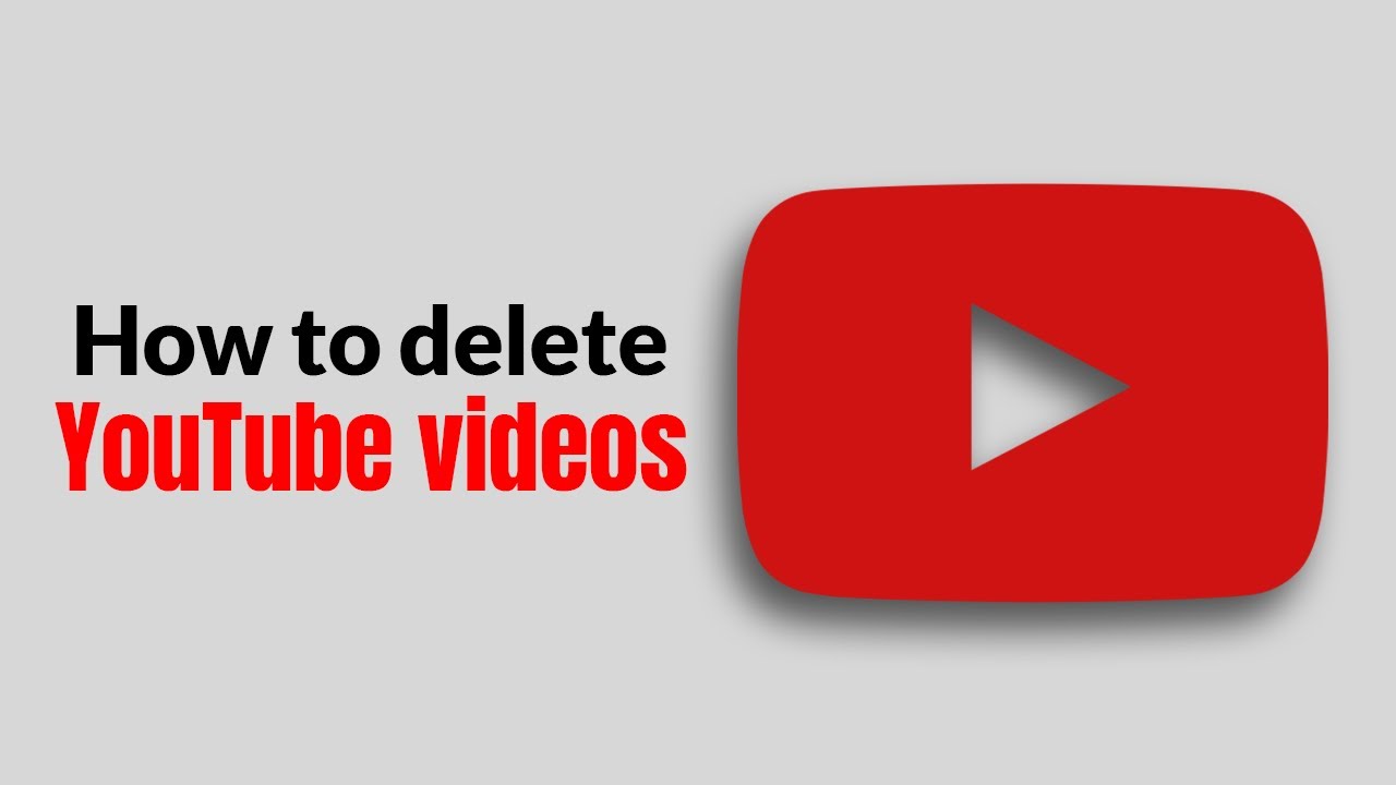 How to delete a YouTube video permanently - YouTube