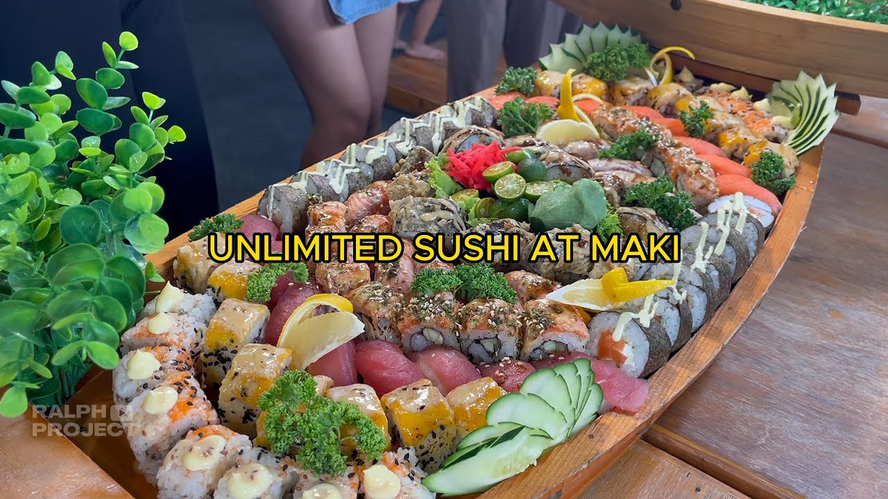 UNLI SUSHI AT MAKI SA BULACAN - CHEFIE SPECIAL Guiguinto Bulacan - YouTube