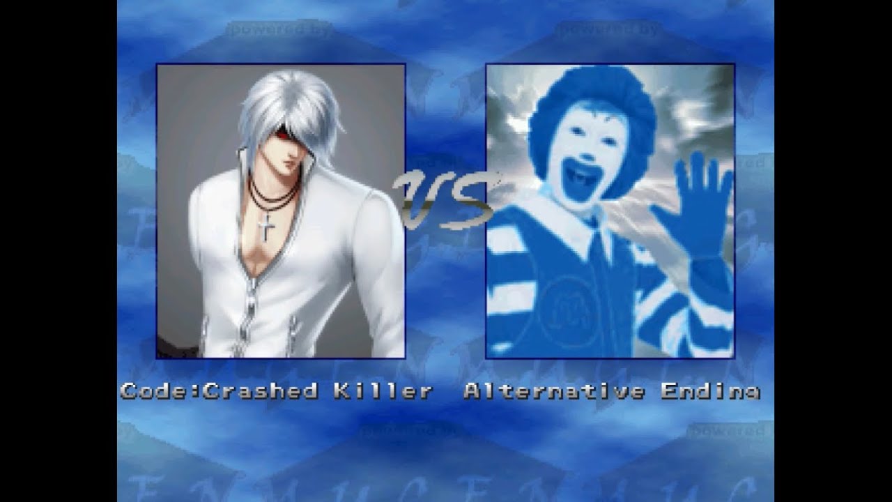 【MUGEN】Code:Crashed killer[Lv.4] vs Alternative Ending(12P)[Both Sides ...