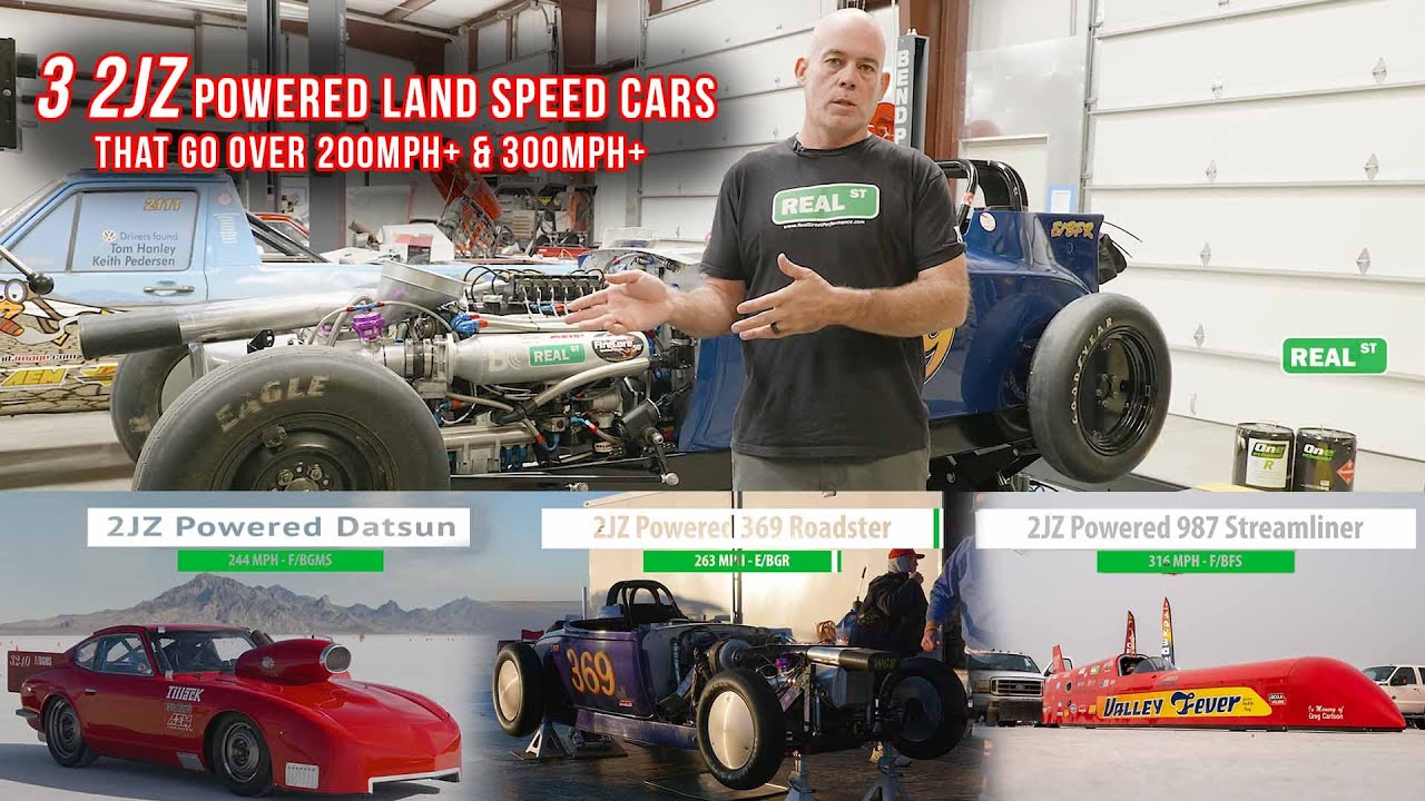 3 2JZ Powered Land Speed Cars That Go Over 200+ & 300+ MPH Gets ...