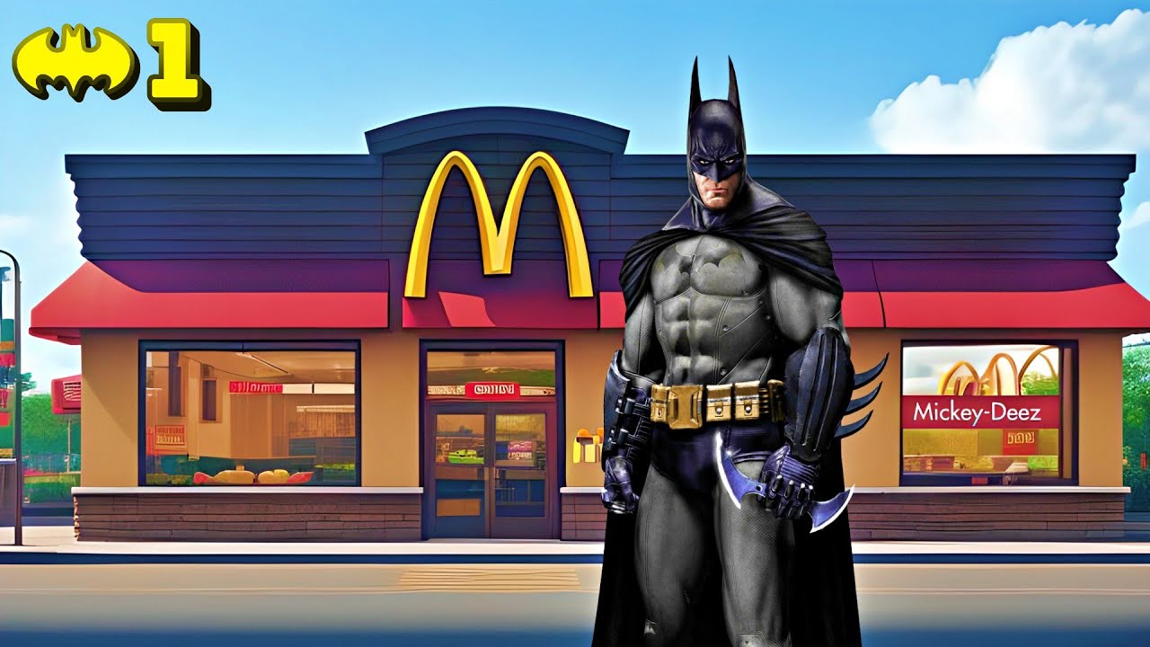 Batman Buys a McBurger - YouTube