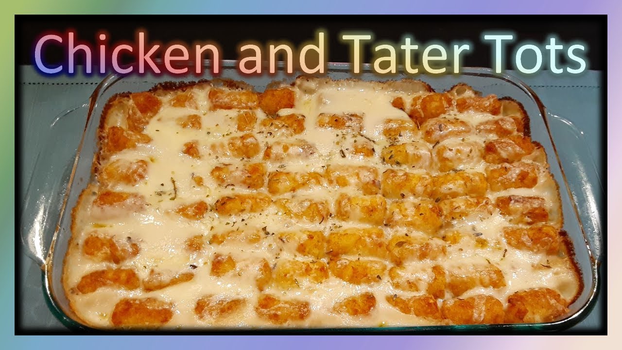 Unofficial Stranger Things Cookbook | Chicken And Tater Tots - YouTube