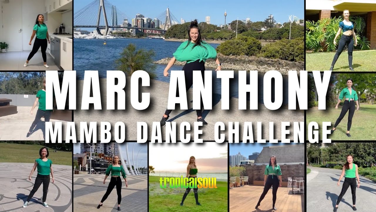 MARC ANTHONY DANCE CHALLENGE - 2021 Mambo Online Team - YouTube Music