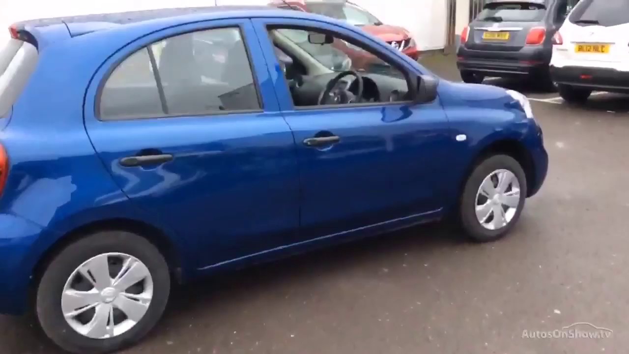 NISSAN MICRA VISIA BLUE 2016 - YouTube