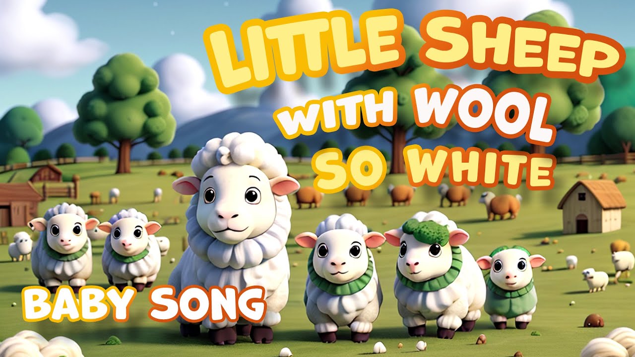 Nursery Rhymes | Kids Rhymes | Sheep in the field | Little sheep songs ...