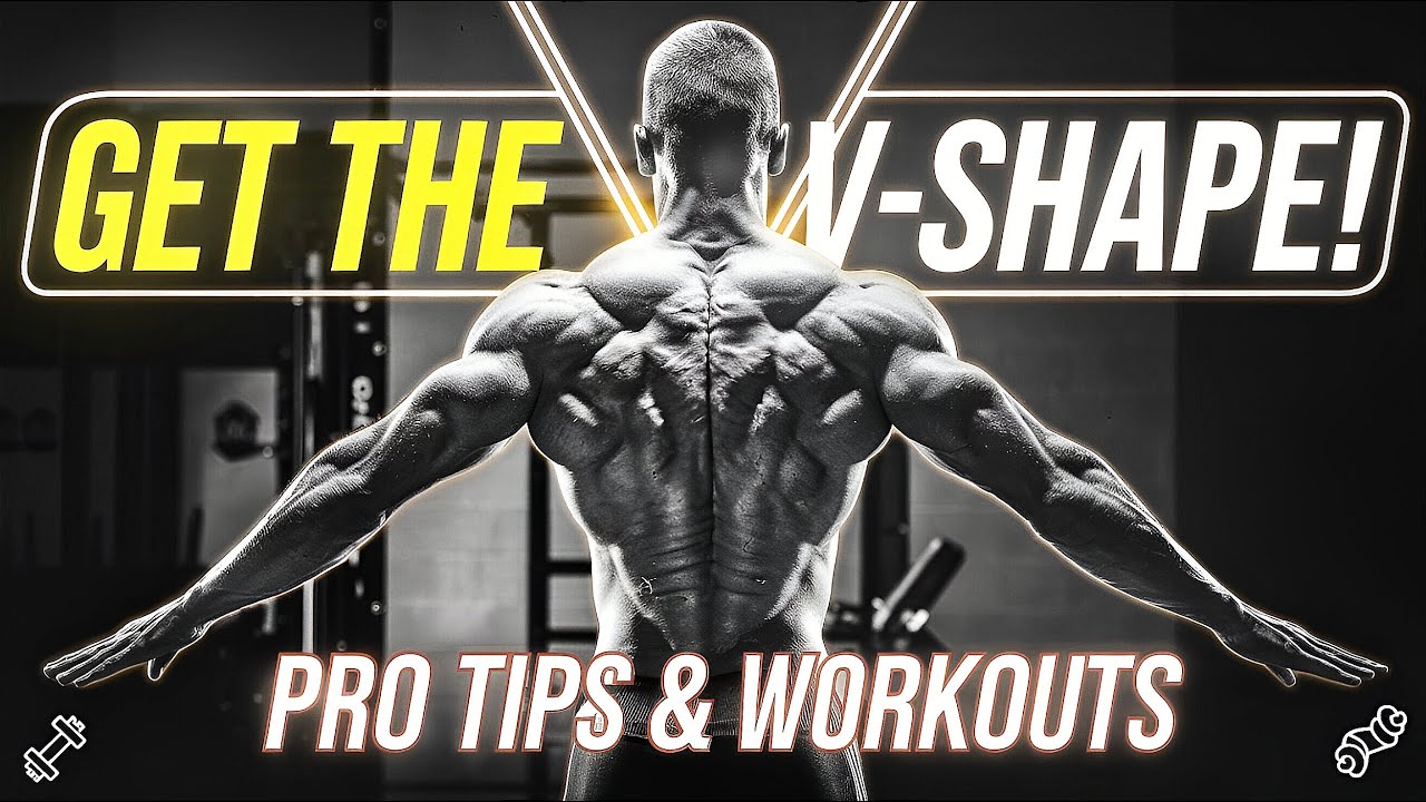 How to Get V Shape Body | 5 Exercises - YouTube