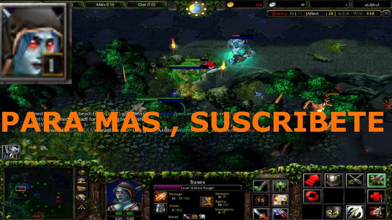 traxex pro DOTA 1 - 6.88v3 - YouTube